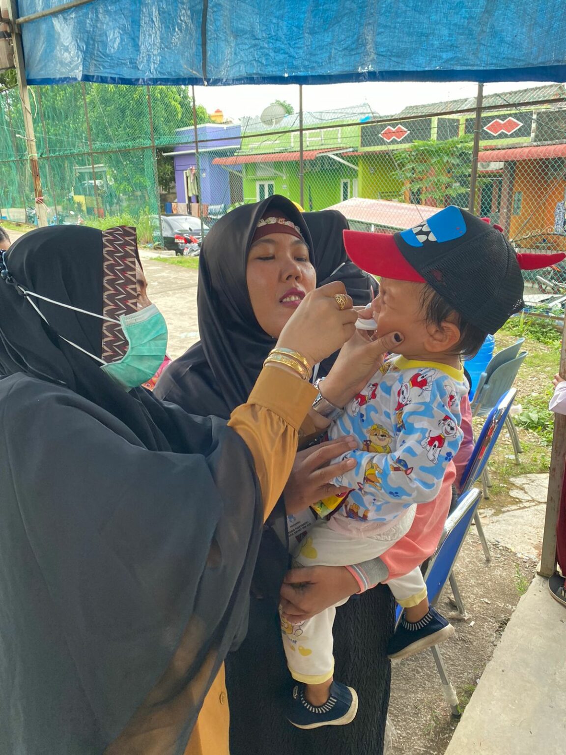 Pemberian Obat Cacing di Posyandu Anak Sehat – Puskesmas Botania Kota Batam