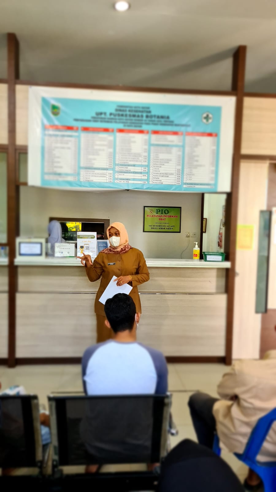 Penyuluhan dalam Gedung Puskesmas – Puskesmas Botania Kota Batam