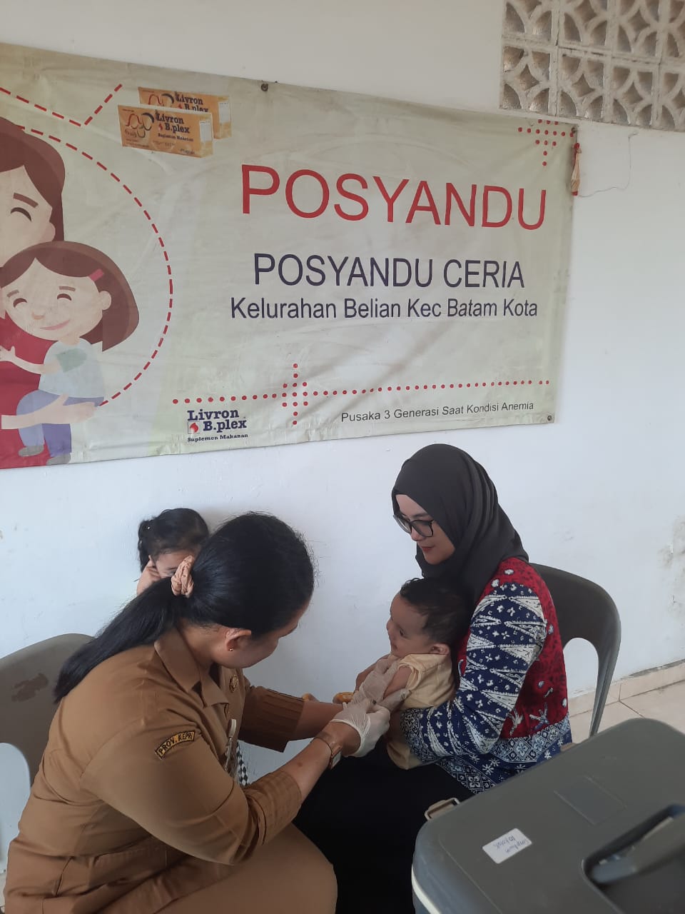 Kegiatan Posyandu Rutin di Posyandu Ceria – Puskesmas Botania Kota Batam